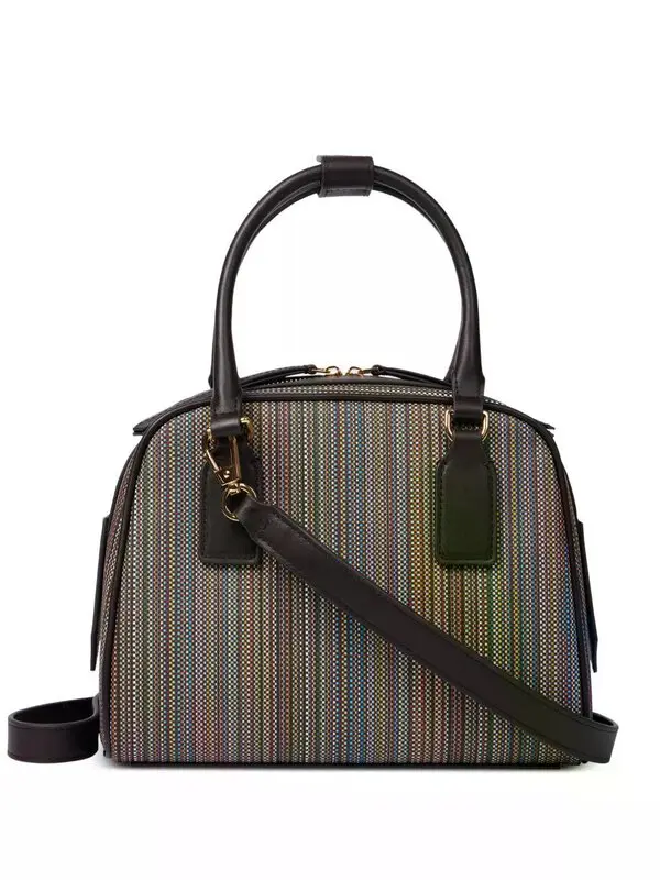 Paul Smith Striped Top Handle Satchel
