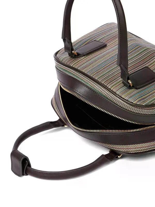 Paul Smith Striped Top Handle Satchel