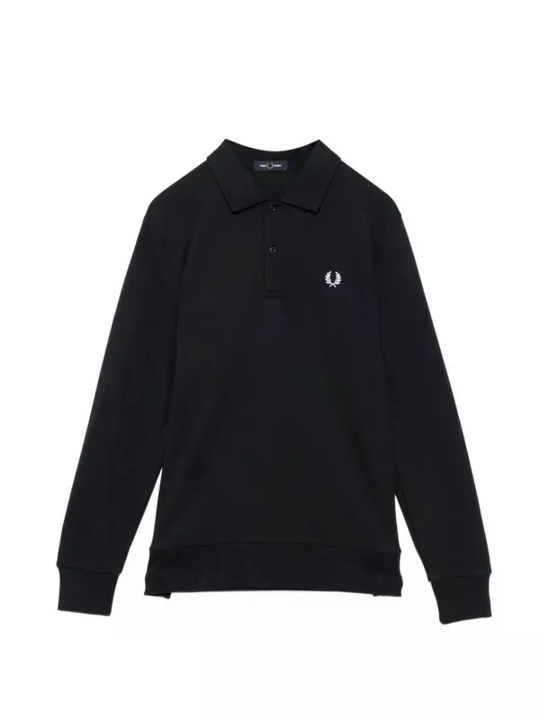 Fred Perry Panel Collared Sweatshirt
