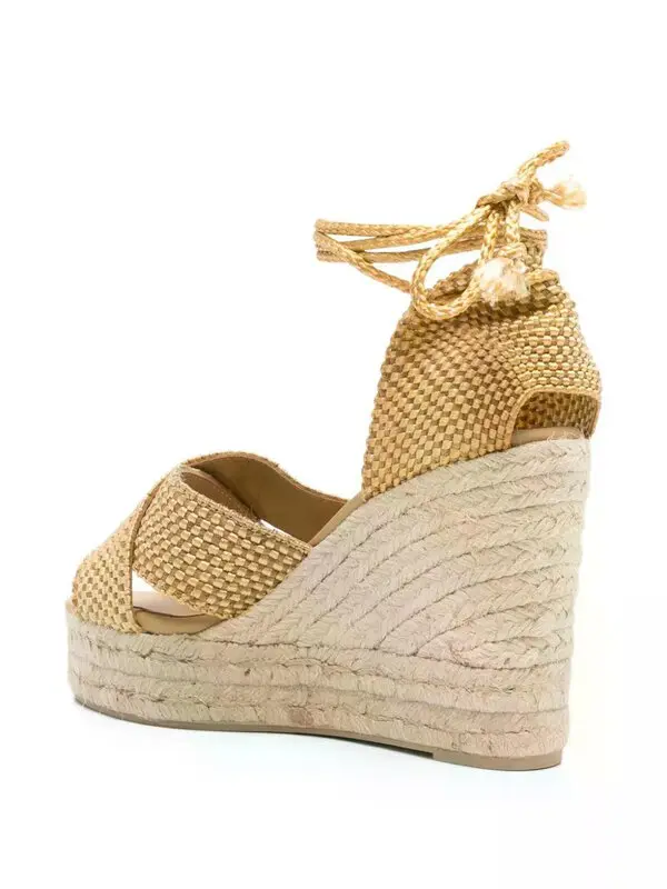 CastaÑer Becca Heeled Espadrilles - Yellow