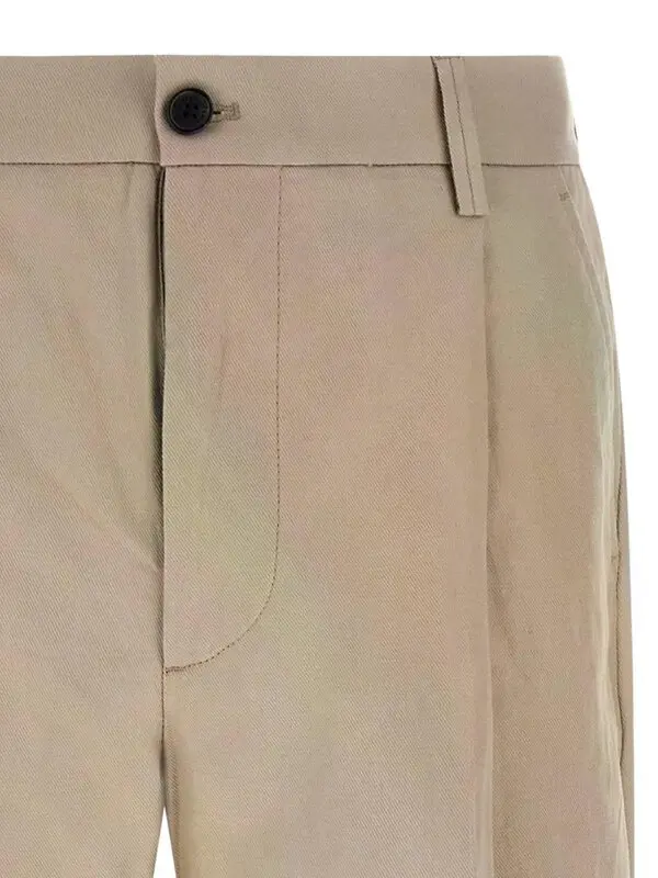 DEPARTMENT 5 Logo-patch Pleated Trousers