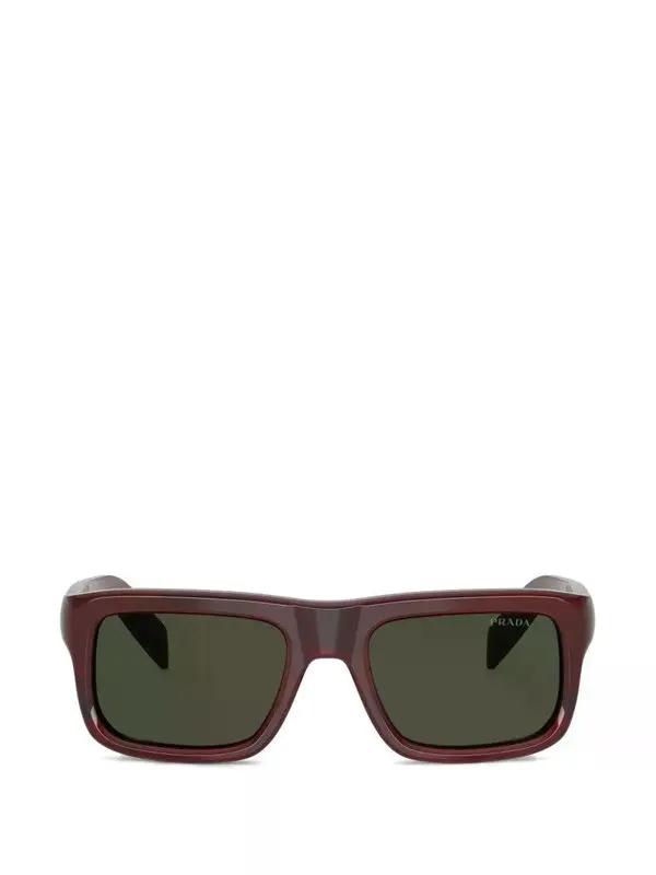 Prada Square Frame Sunglasses - Brown