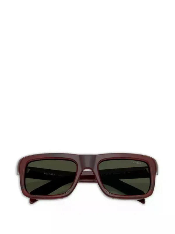 Prada Square Frame Sunglasses - Brown