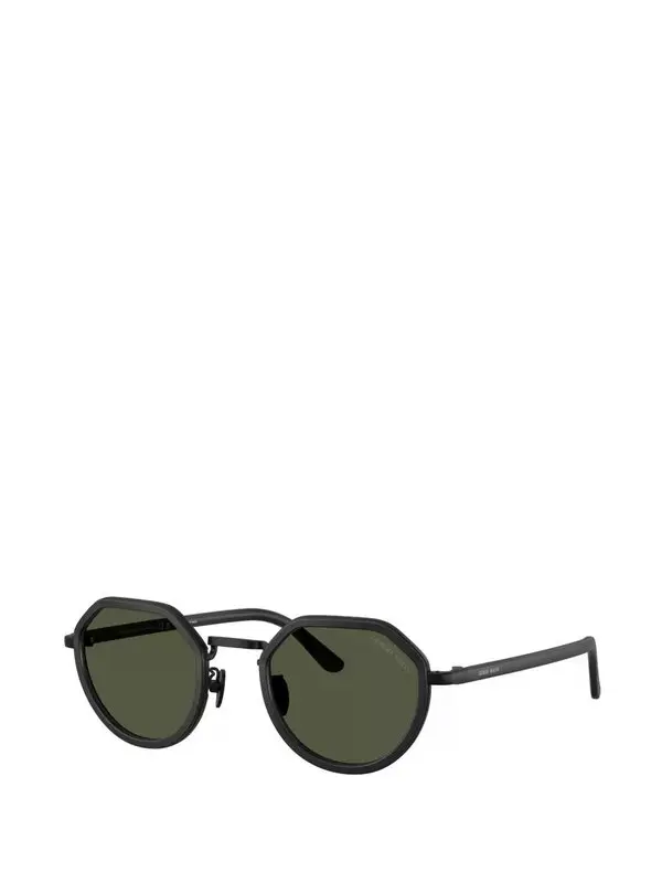 Giorgio Armani Octagonal-frame Sunglasses