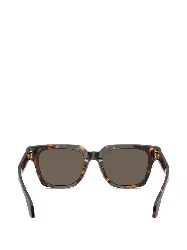 Versace Square Frame Sunglasses - Brown