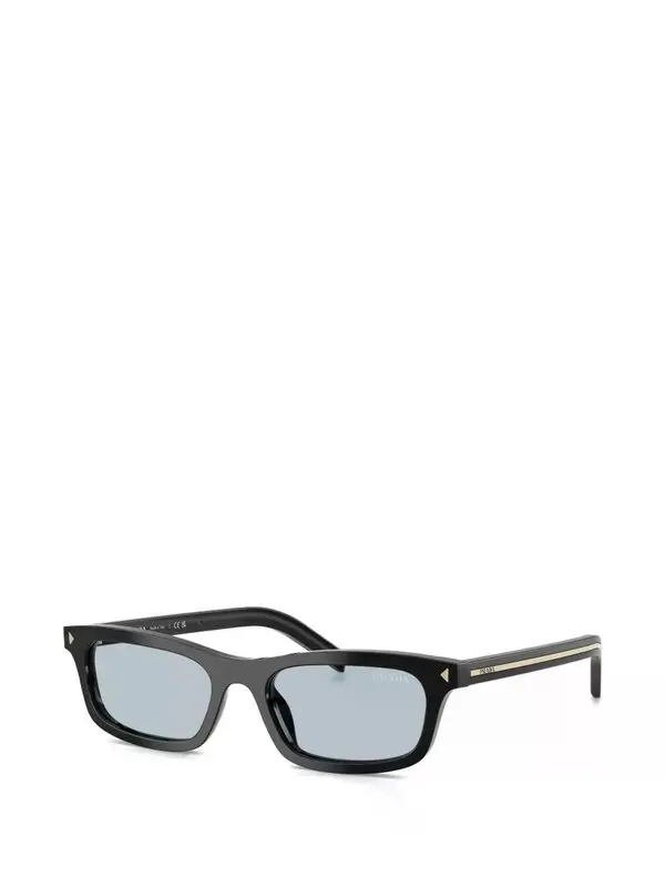 Prada Rectangle-frame Sunglasses - Black