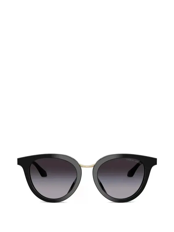 Giorgio Armani Round-frame Sunglasses - Black