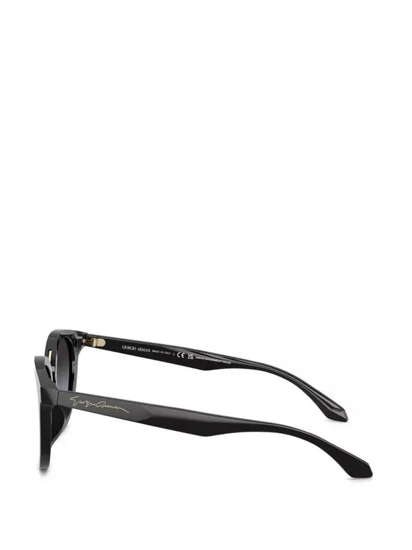 Giorgio Armani Round-frame Sunglasses - Black