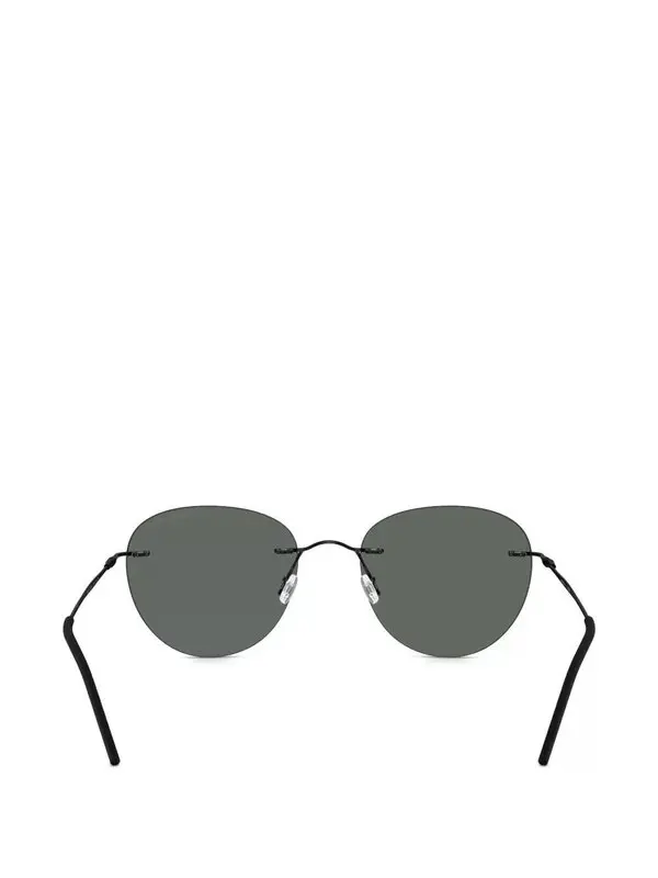 Giorgio Armani Round Frame Sunglasses