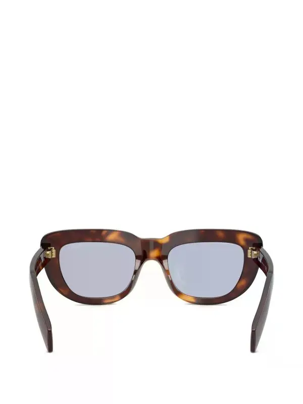 Prada Butterfly-shape Sunglasses - Brown
