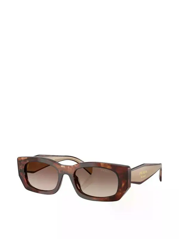 Prada Geometric-frame Sunglasses