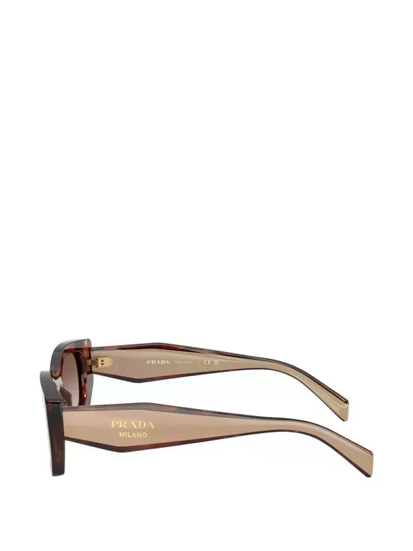 Prada Geometric-frame Sunglasses