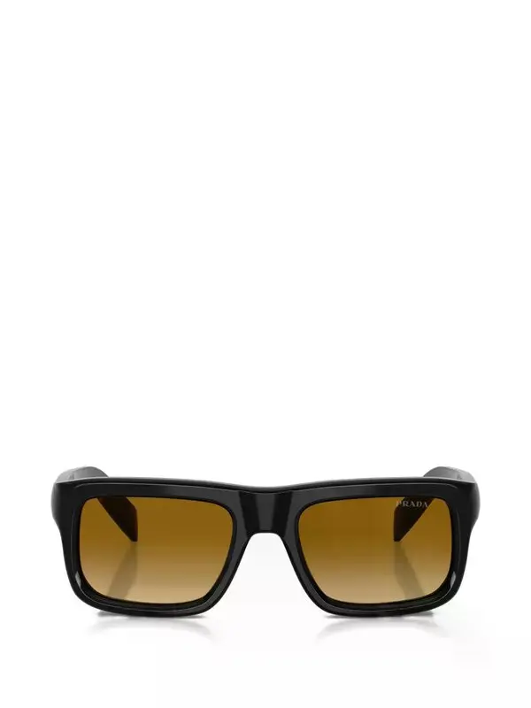Prada Square-frame Sunglasses - Black