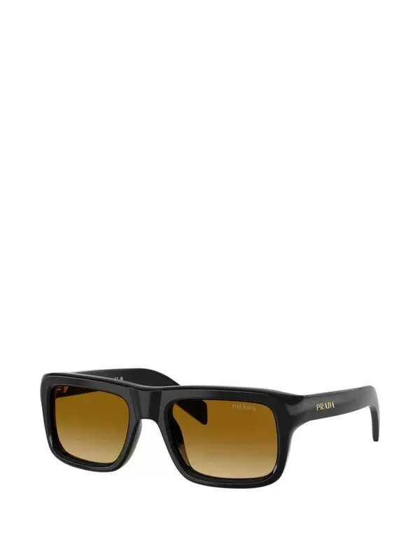 Prada Square-frame Sunglasses - Black