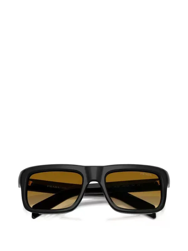 Prada Square-frame Sunglasses - Black