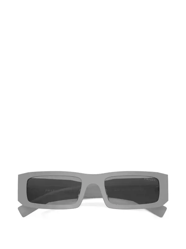 Prada Rectangle Frame Sunglasses - Grey