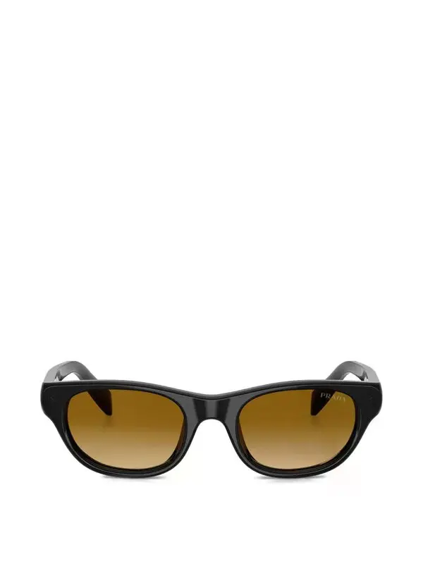 Prada Browline Sunglasses - Black