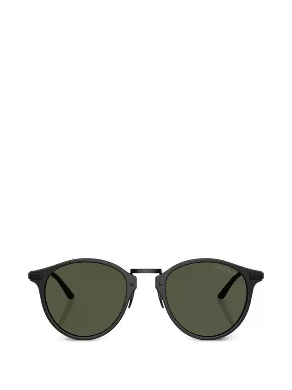 Giorgio Armani Round-frame Sunglasses - Black