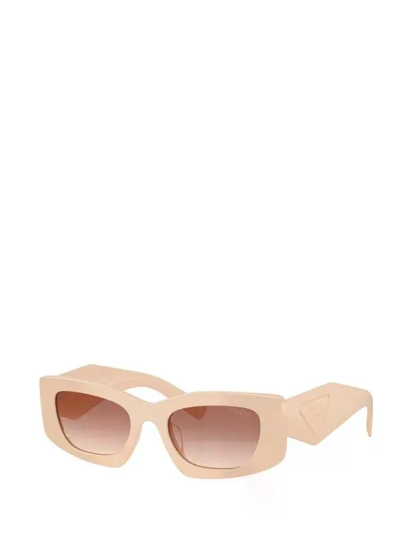 Prada Rectangle-frame Sunglasses - Neutrals