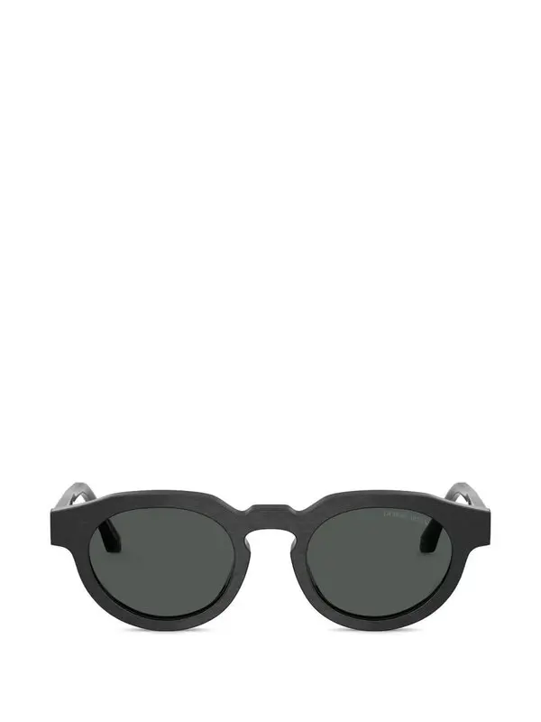 Giorgio Armani Round-frame Sunglasses - Black