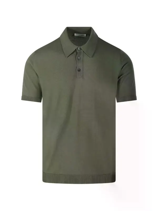 ROBERTO COLLINA Button Polo Shirt