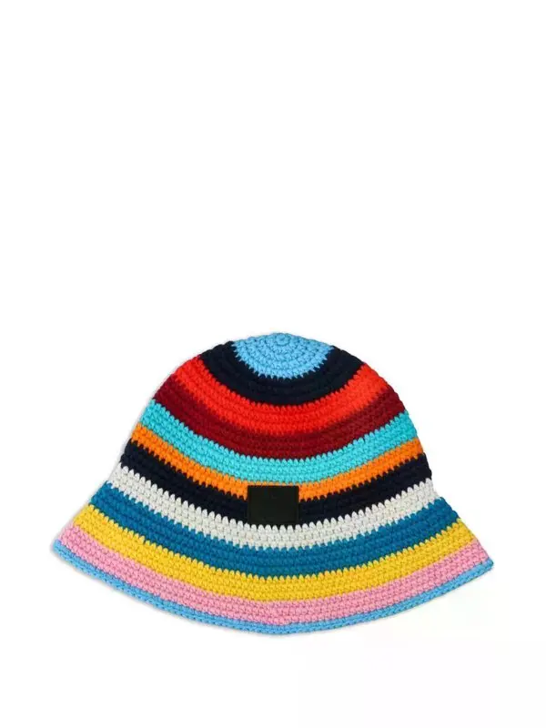 Paul Smith Signature Stripe Bucket Hat - Blue
