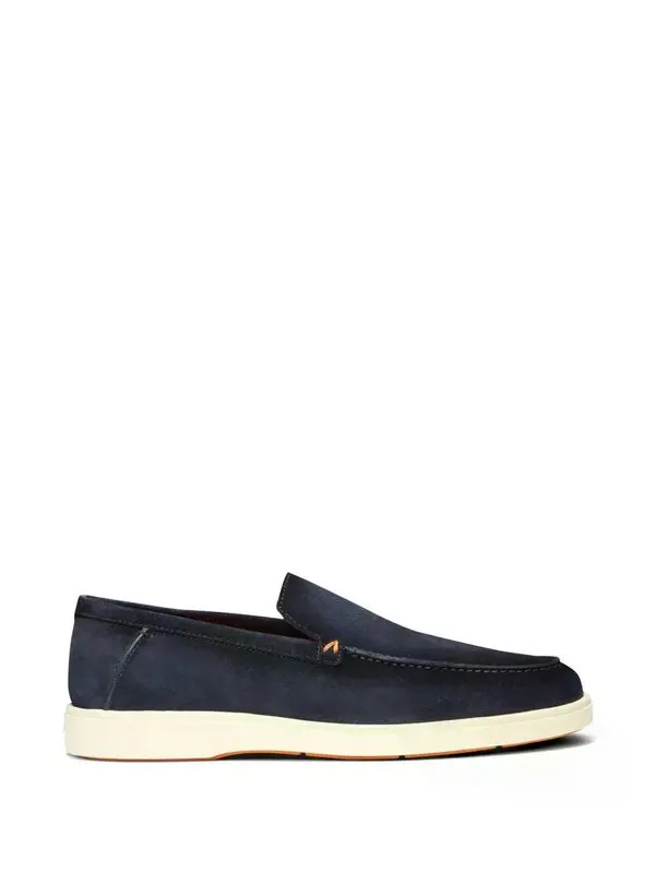 Santoni Detroit Suede Loafers
