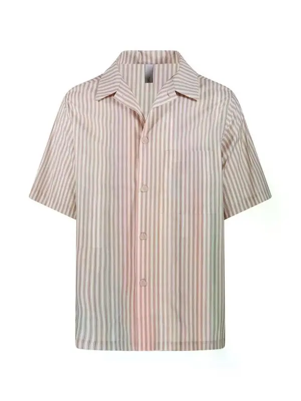 HEVO Striped Pocket Shirt - Neutrals