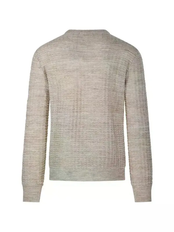 ROBERTO COLLINA Buttoned Knitted Sweater
