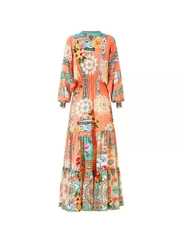 Camilla Waist-tie Maxi Dress