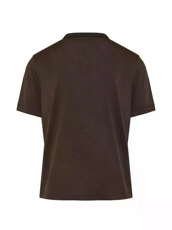 Brioni Crew-neck T-shirt - Brown