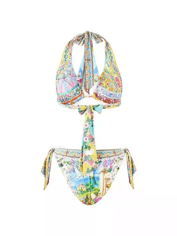 Camilla Navás Nouveau Reversible Tie Bikini Set