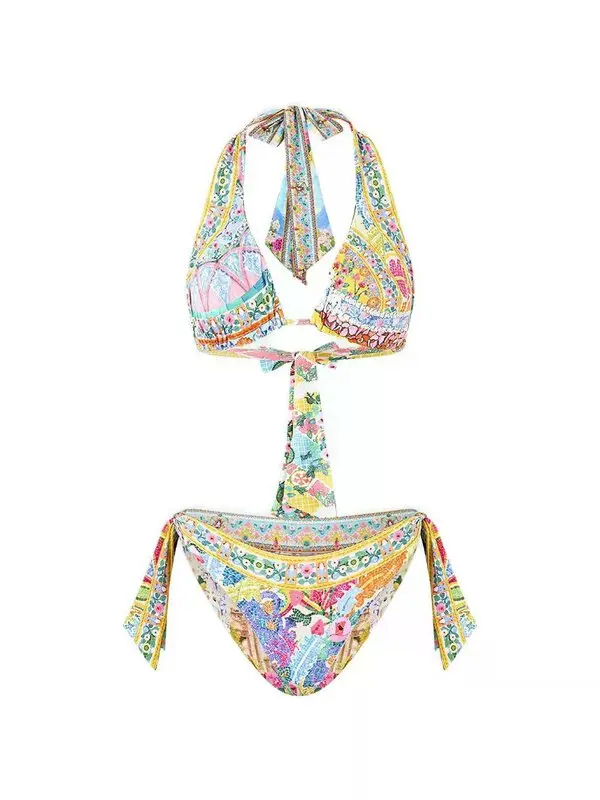 Camilla Navás Nouveau Reversible Tie Bikini Set