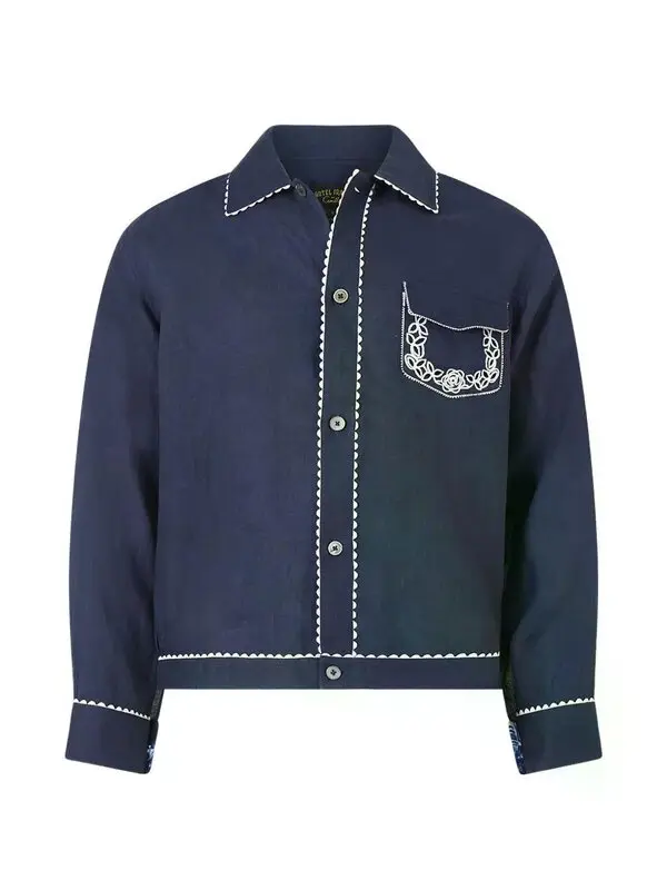 Camilla Embroidered Cropped Jacket