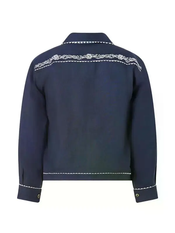 Camilla Embroidered Cropped Jacket