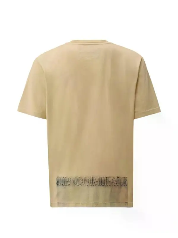 C.P. COMPANY Logo T-shirt - Neutrals