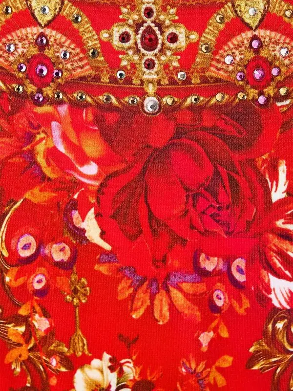 Camilla Flower-detail Bikini Bottoms