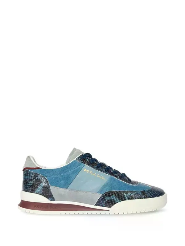 Paul Smith Dover Snake-pattern Panelled Sneakers