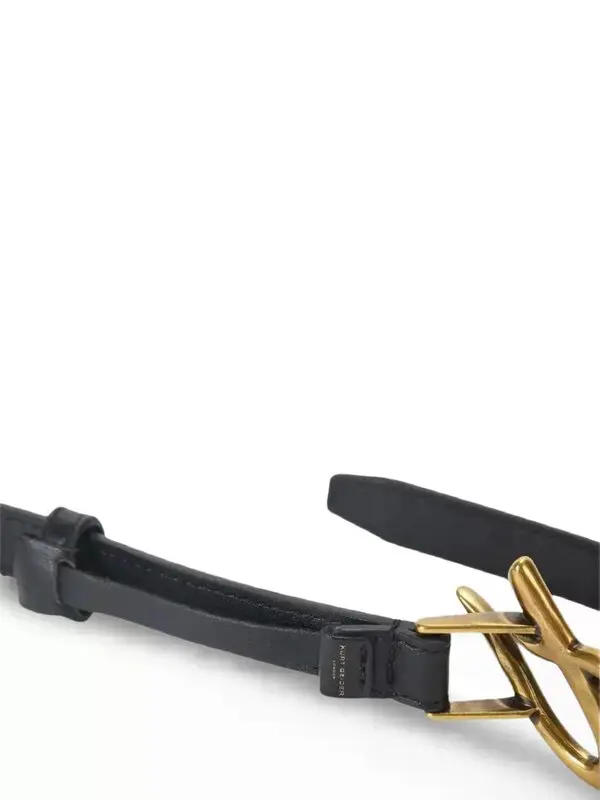 Kurt Geiger Metal Logo Belt