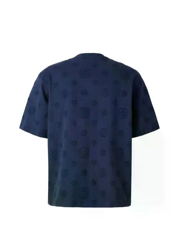 Casablanca Monogram Crew-neck T-shirt - Blue