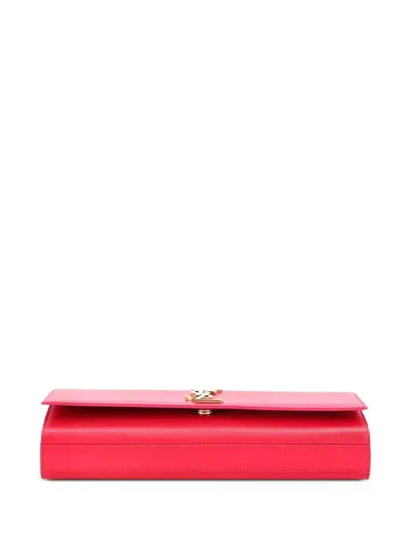 Saint Laurent Classic Monogram Long Clutch Bag - Pink