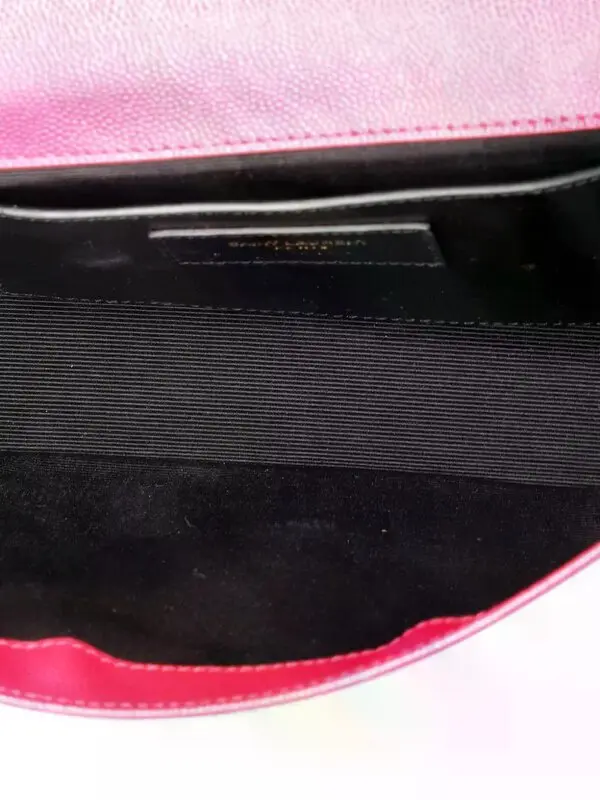 Saint Laurent Classic Monogram Long Clutch Bag - Pink