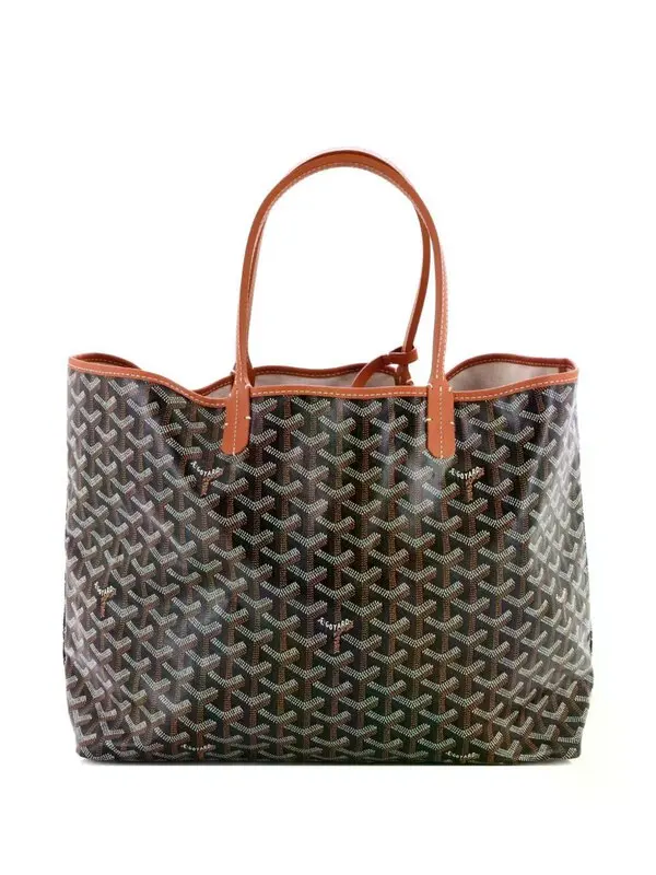 Goyard Saint Louis Coated Canvas Pm Tote Bag - Black