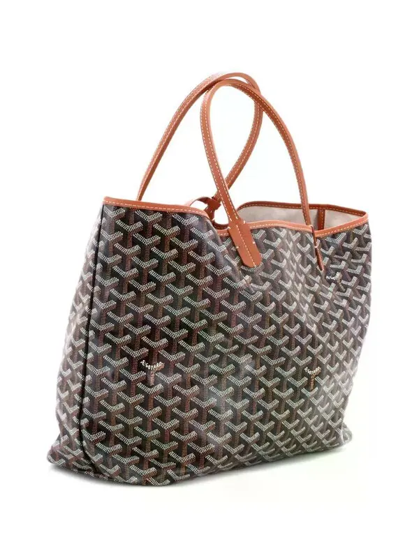 Goyard Saint Louis Coated Canvas Pm Tote Bag - Black