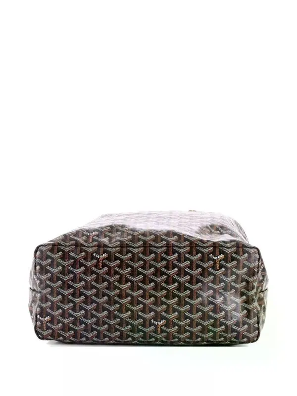 Goyard Saint Louis Coated Canvas Pm Tote Bag - Black