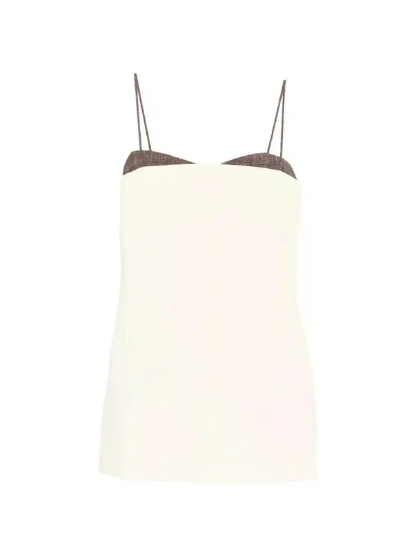 ENTIRE STUDIOS Adjustable Strap Mini Dress