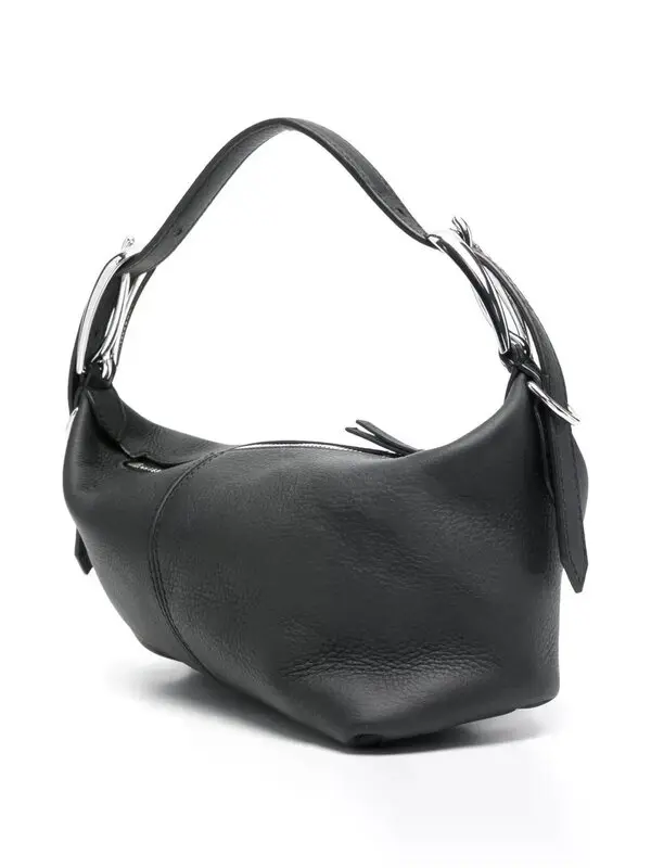 J & M DAVIDSON Leather Shoulder Bag - Black