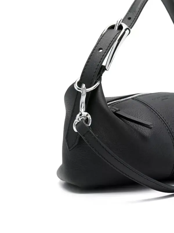 J & M DAVIDSON Leather Shoulder Bag - Black