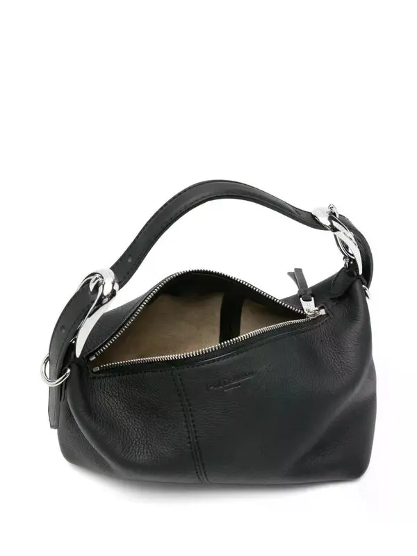 J & M DAVIDSON Leather Shoulder Bag - Black