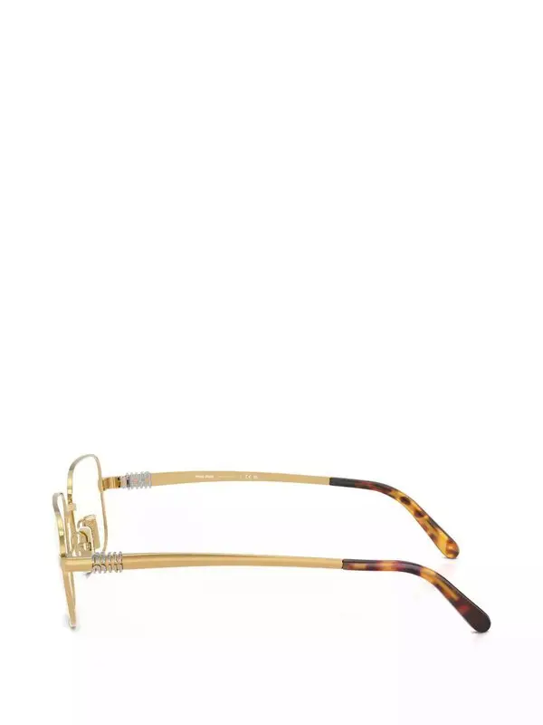 Miu Miu Rectangle-frame Glasses
